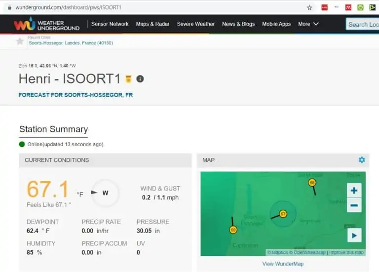 Wind in a Surf Forecast - Step-by-Step Guide - Surf Learner